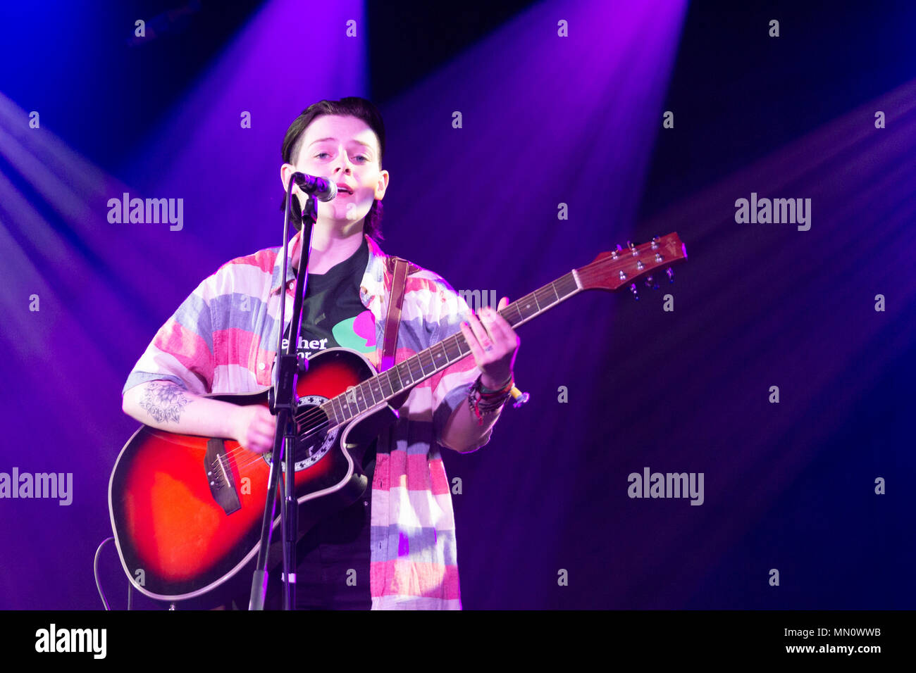 The Ulster Orchestra accompany lead singer of Susie Blue at the record ...