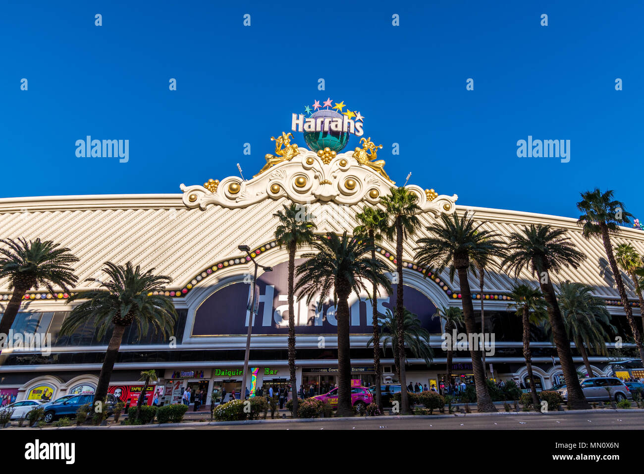 Harrah's las vegas sign hi-res stock photography and images - Alamy