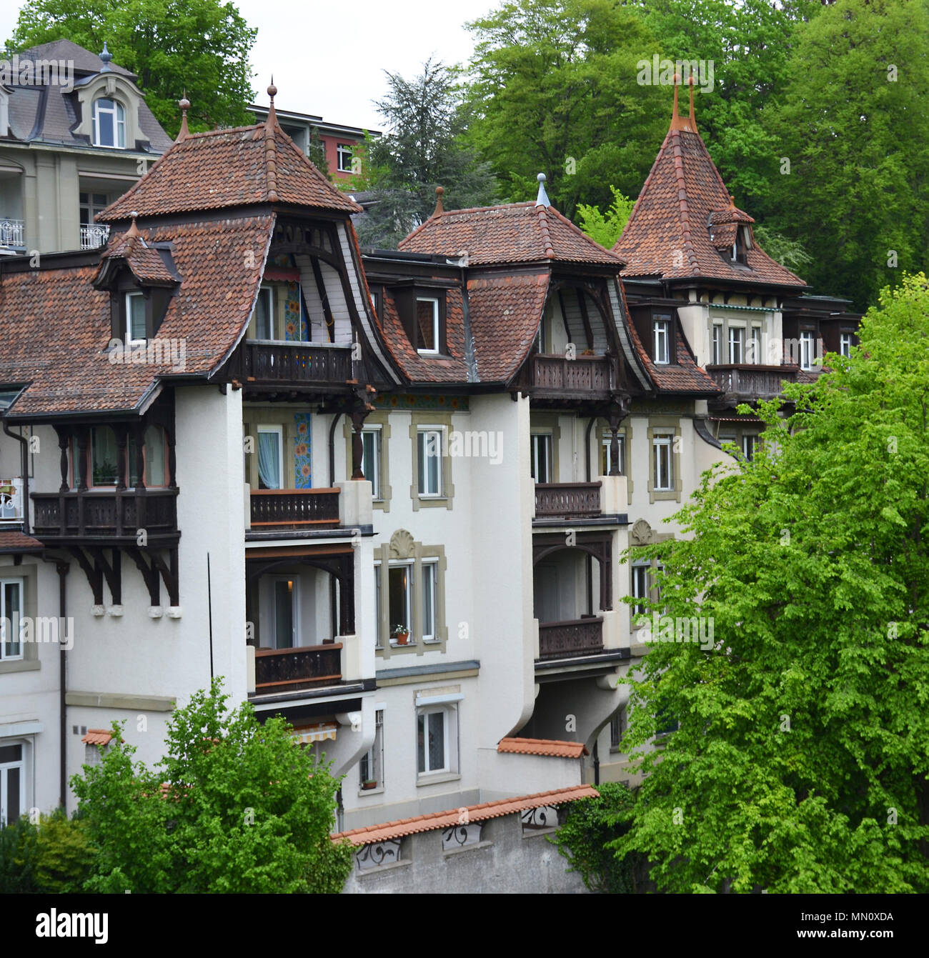 Old town buildings in Bern, Switzerland Stock Photo - Alamy