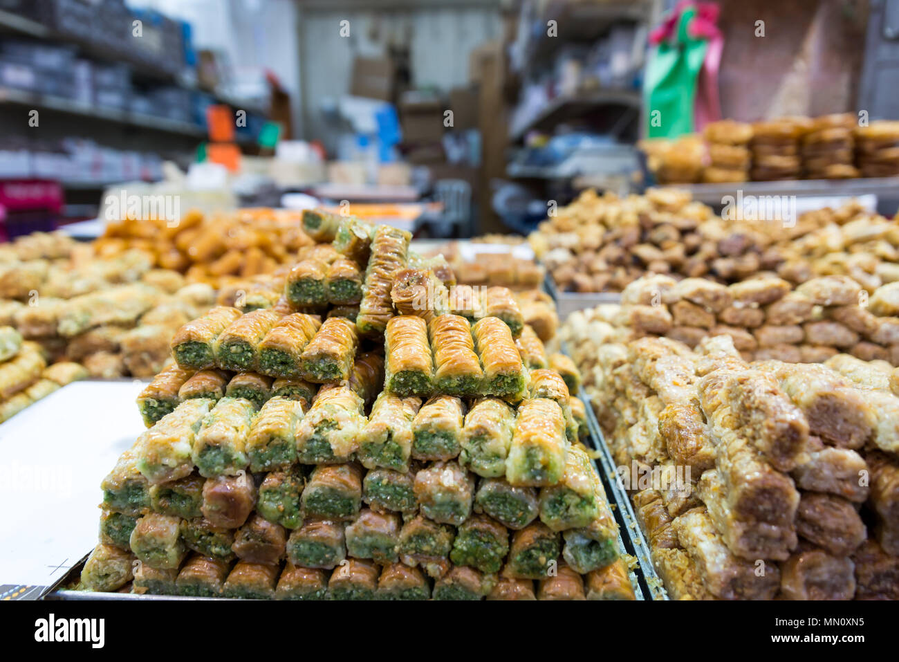 At Machane Yehudah Market in Jerusalem, Israel Stock Photo - Alamy