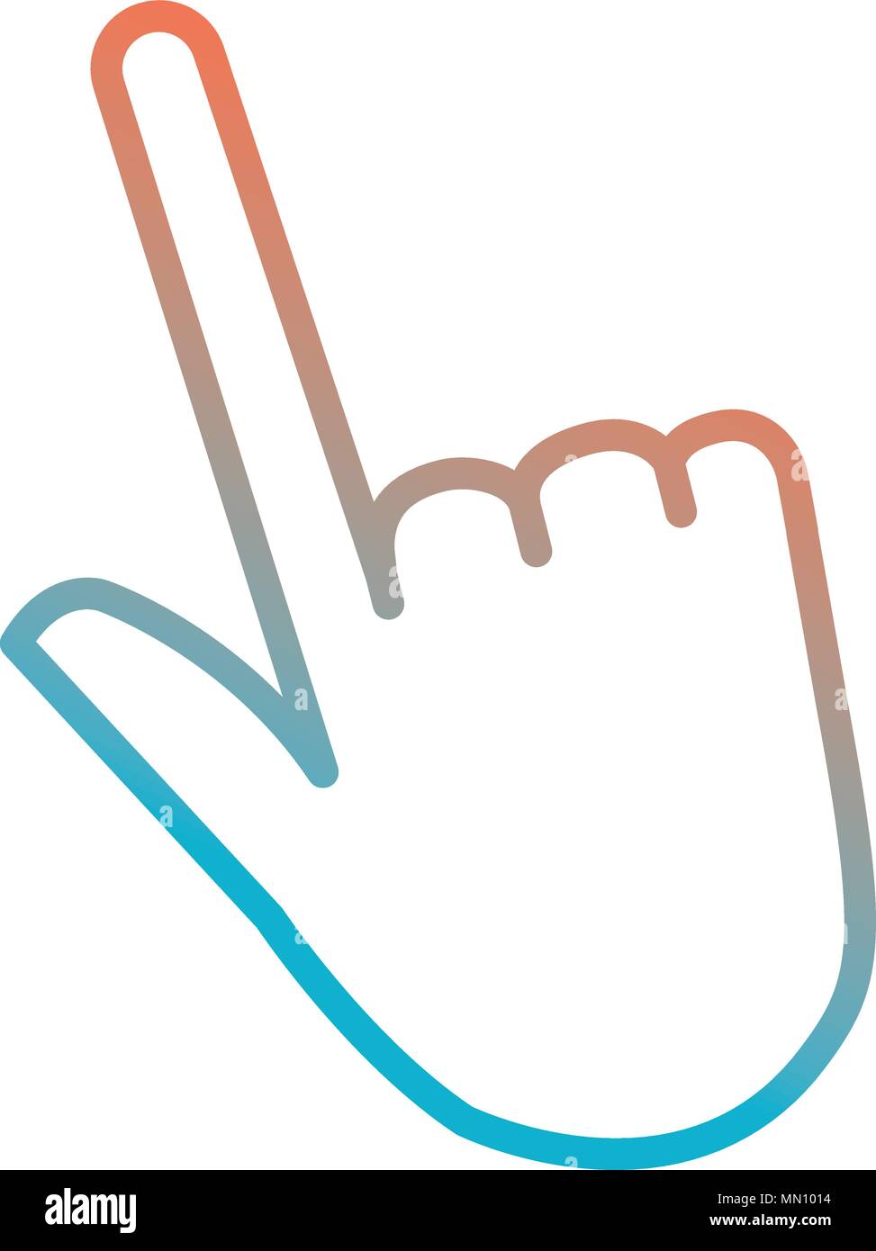 Indicate indicating indication Cut Out Stock Images & Pictures - Alamy