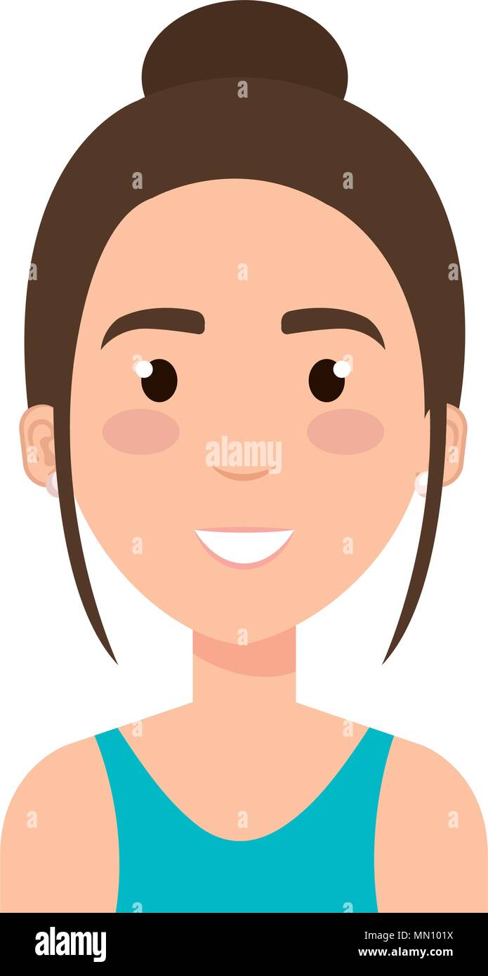 beautiful woman avatar character Stock Vector Image & Art - Alamy