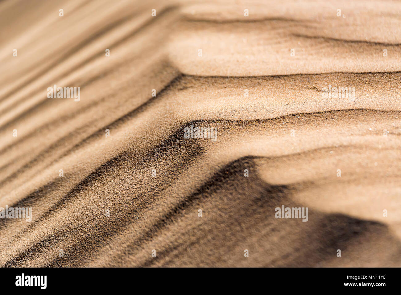 Background texture of sand pattern of dune Stock Photo - Alamy