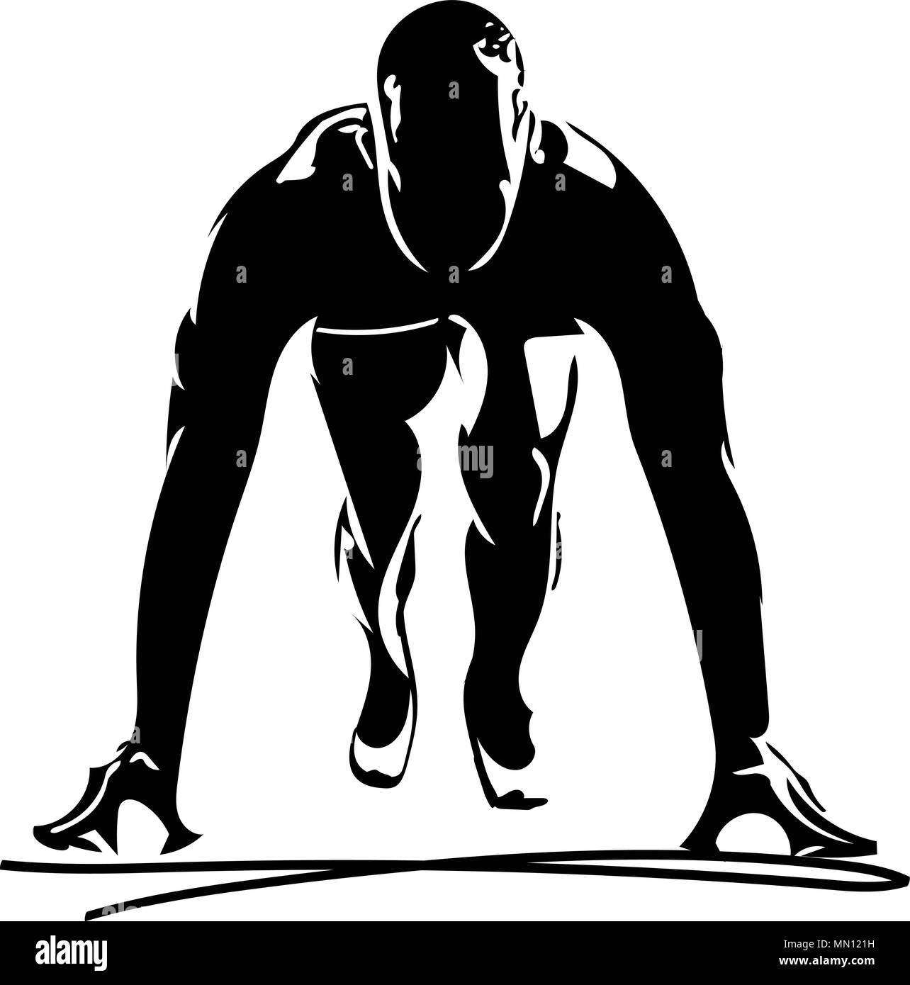 Ready run Black and White Stock Photos & Images - Alamy