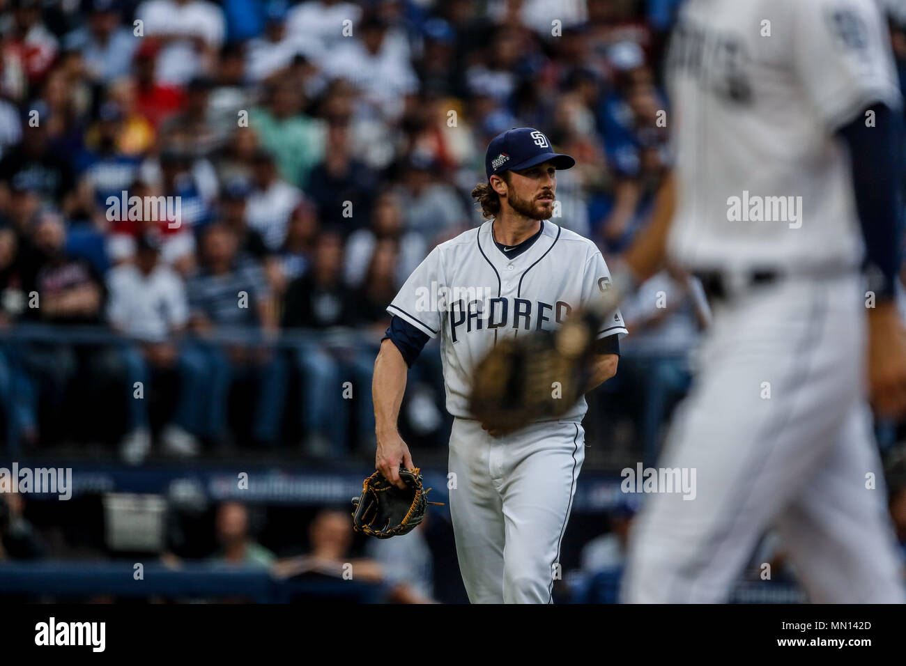 Bryan Mitchell, initial pitcher Baseball action during the Los Angeles ...