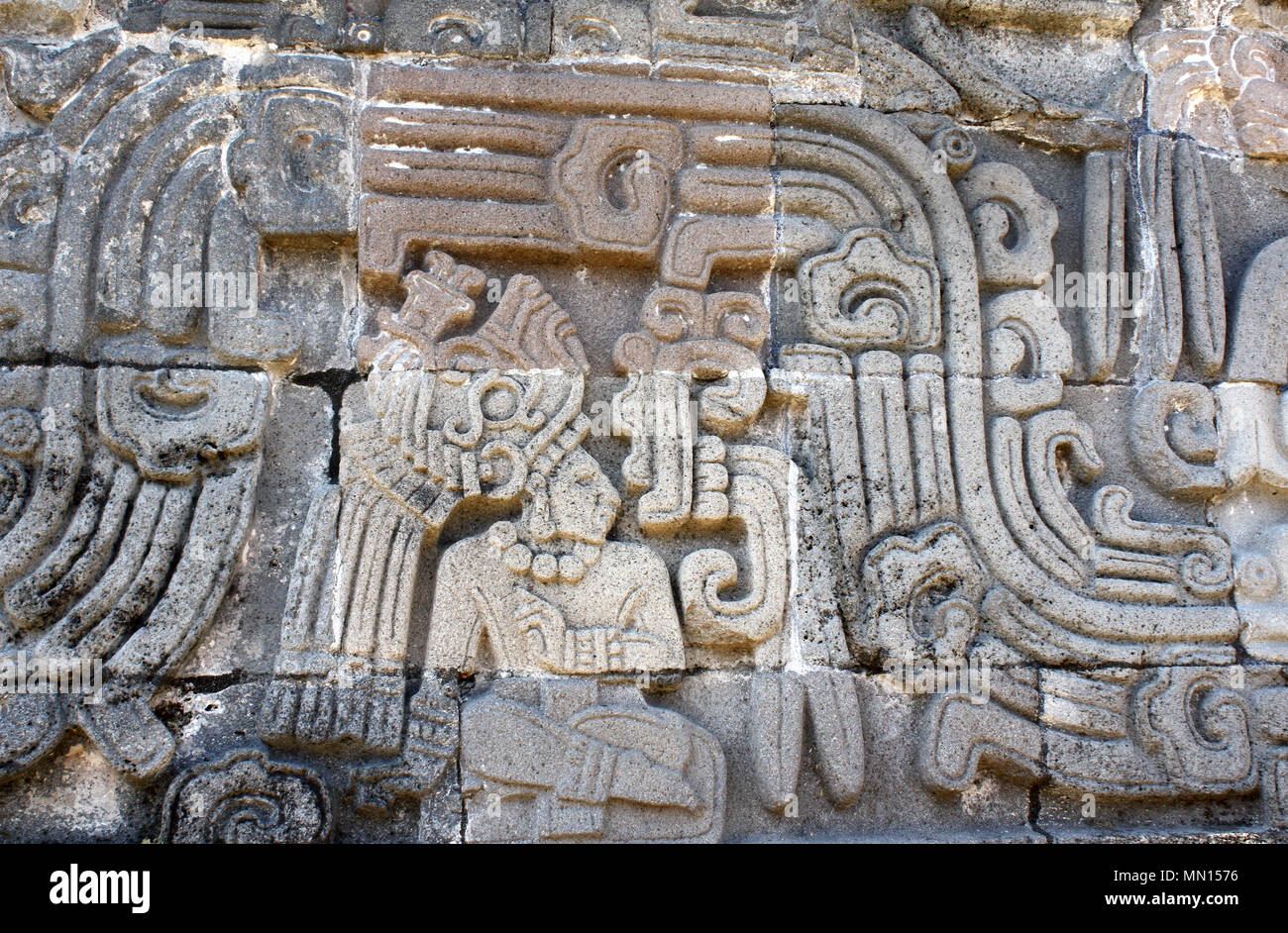 Bass Relief Mayan Ruins