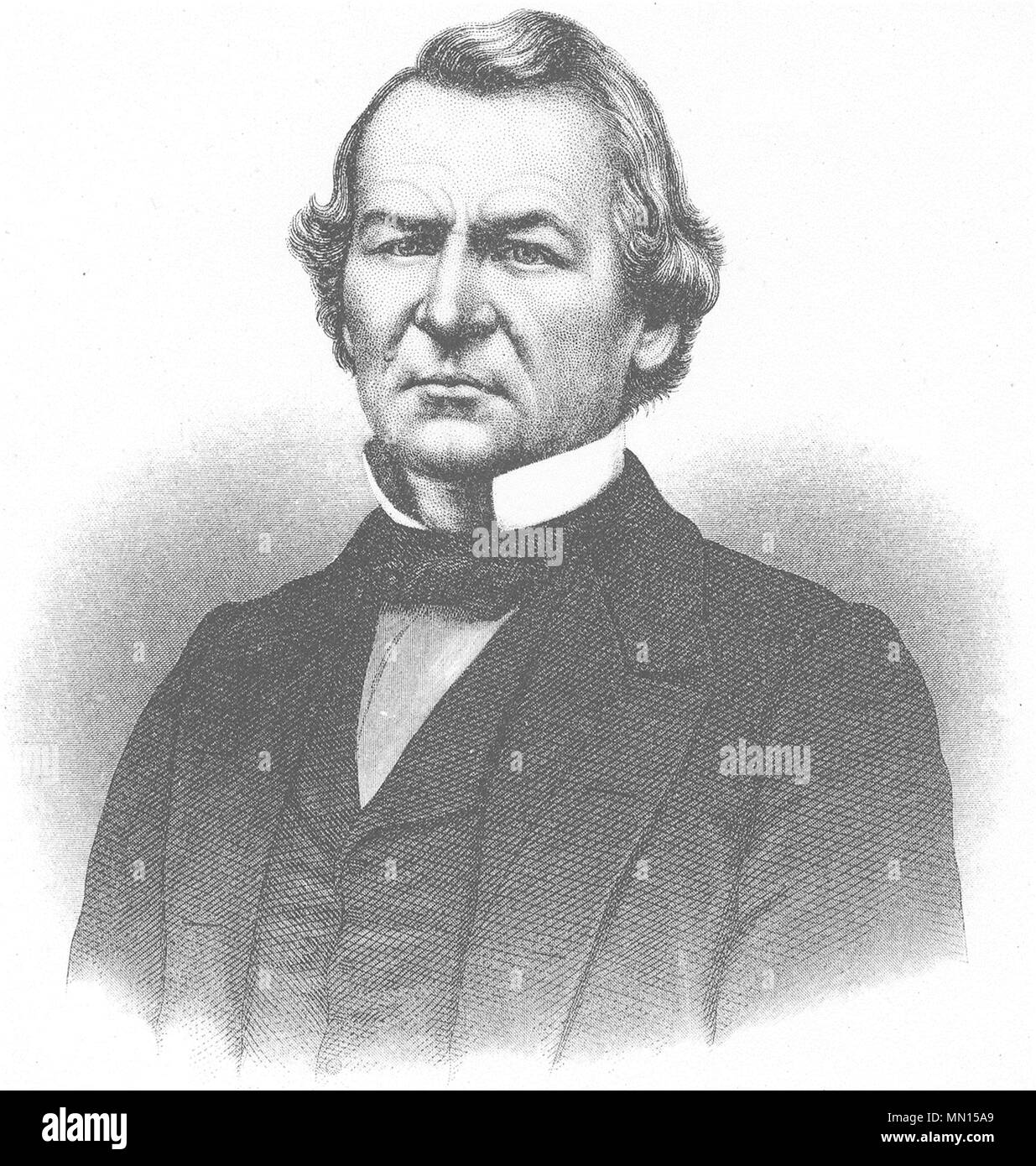 USA. Andrew Johnson, 17th President, US c1880 old antique print picture ...