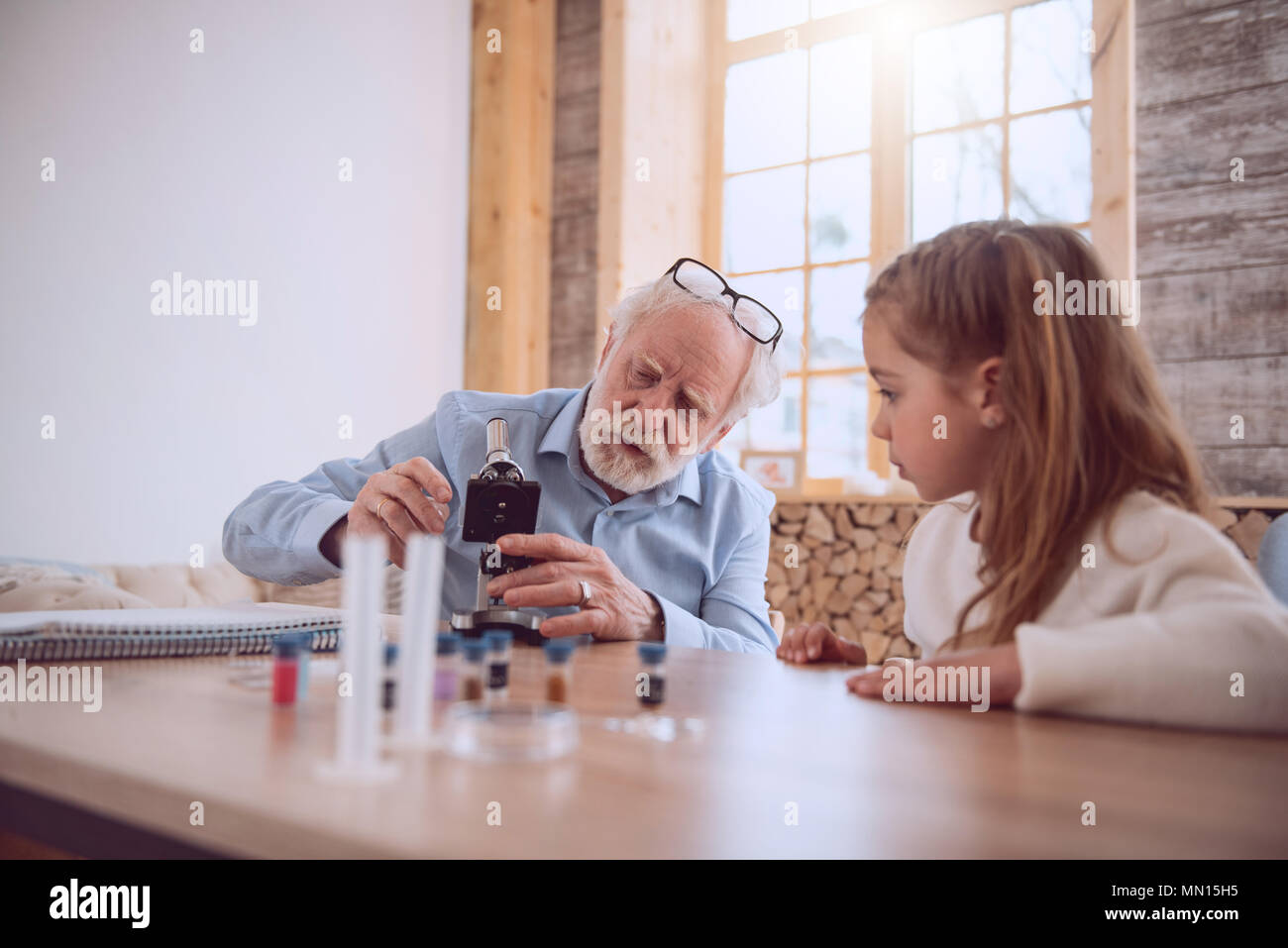 Baby microscope hi-res stock photography and images - Alamy