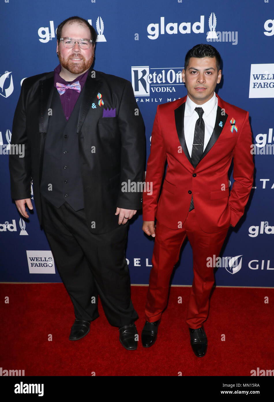 29th Annual GLAAD Media Awards at the Beverly Hilton - Arrivals ...