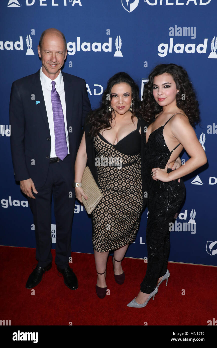 29th Annual GLAAD Media Awards at the Beverly Hilton - Arrivals ...