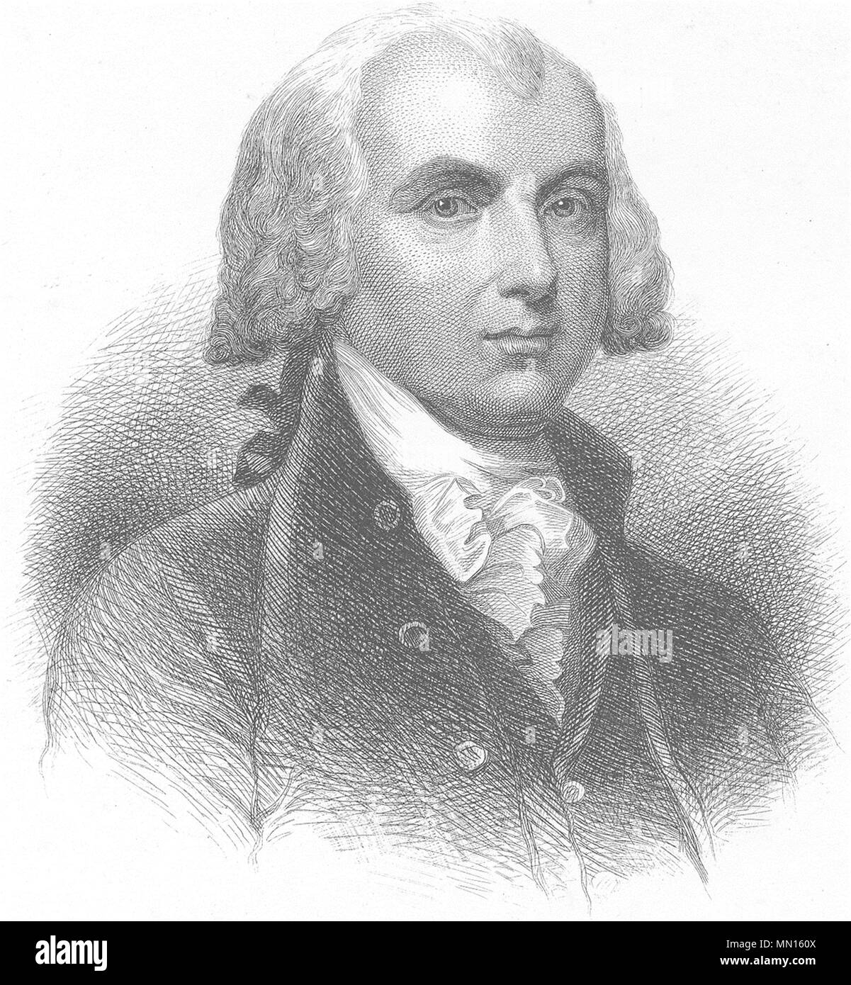 POLITICS. James Madison c1880 old antique vintage print picture Stock ...