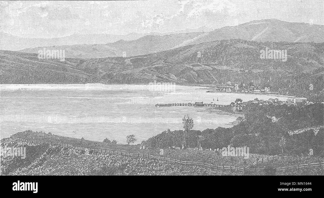 New zealand ports 19th century hi-res stock photography and images - Alamy