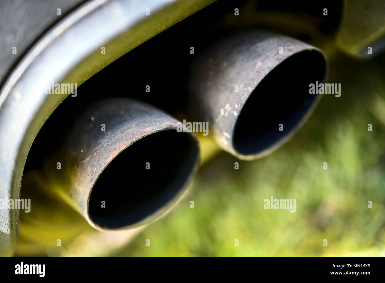 Photo car exhaust pipe hi-res stock photography and images - Alamy