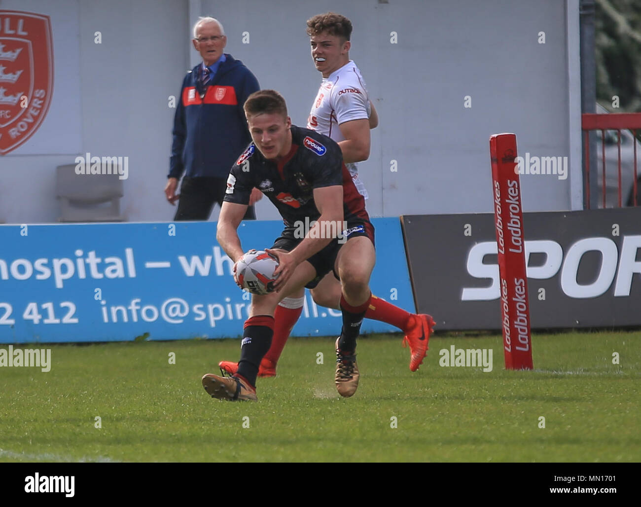13th May 2018 , KCOM Craven Park, Hull, England; Ladbrokes Challenge ...