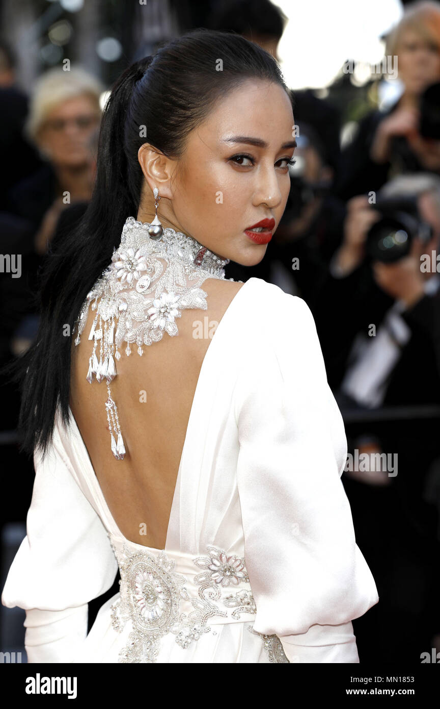 Miya Muqi attending the 'Ash Is Purest White / Jiang hu er nv' premiere ...