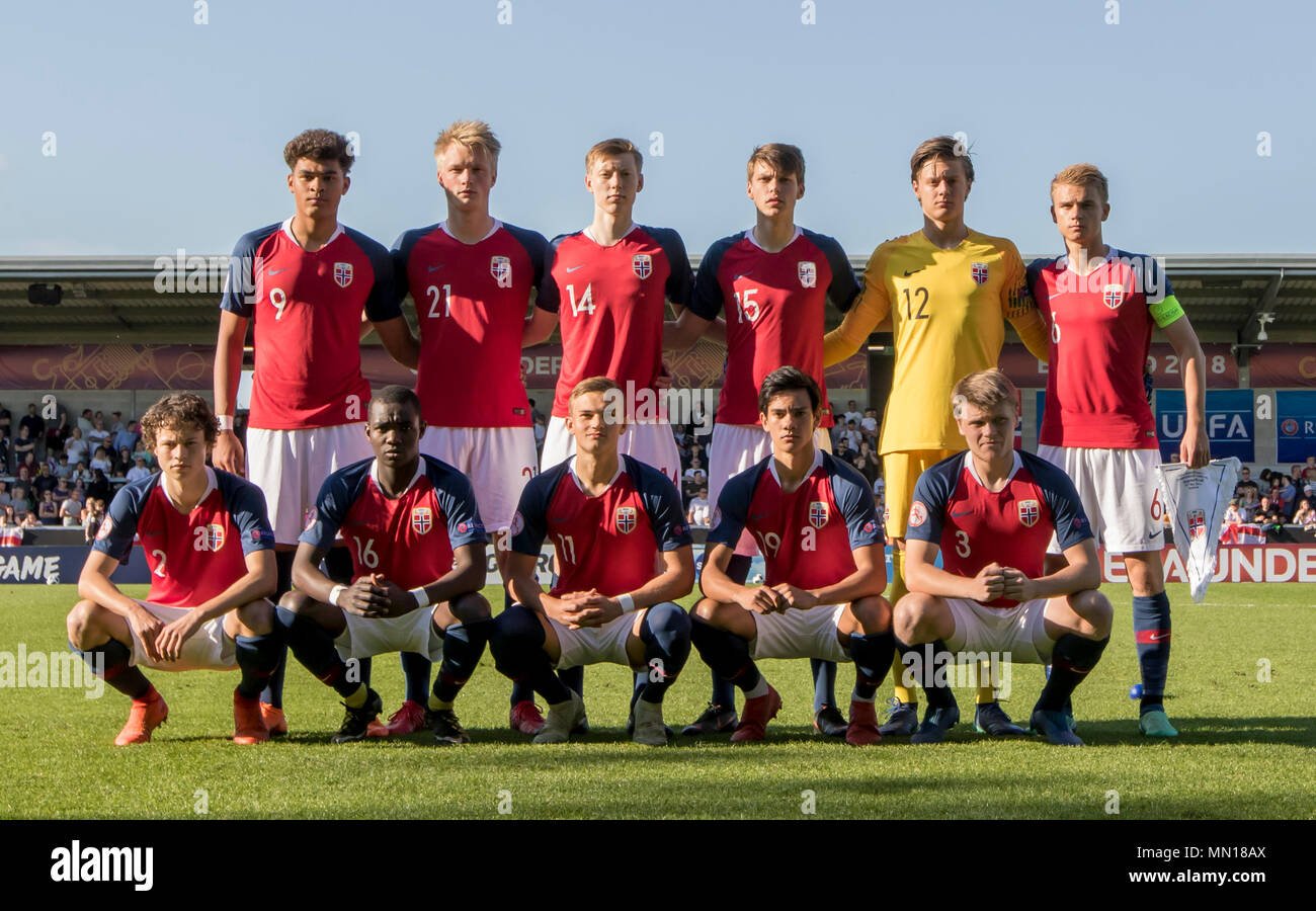 Pirelli Stadium, Burton-upon-Trent, UK. 13th May, 2018. UEFA Under 17 ...