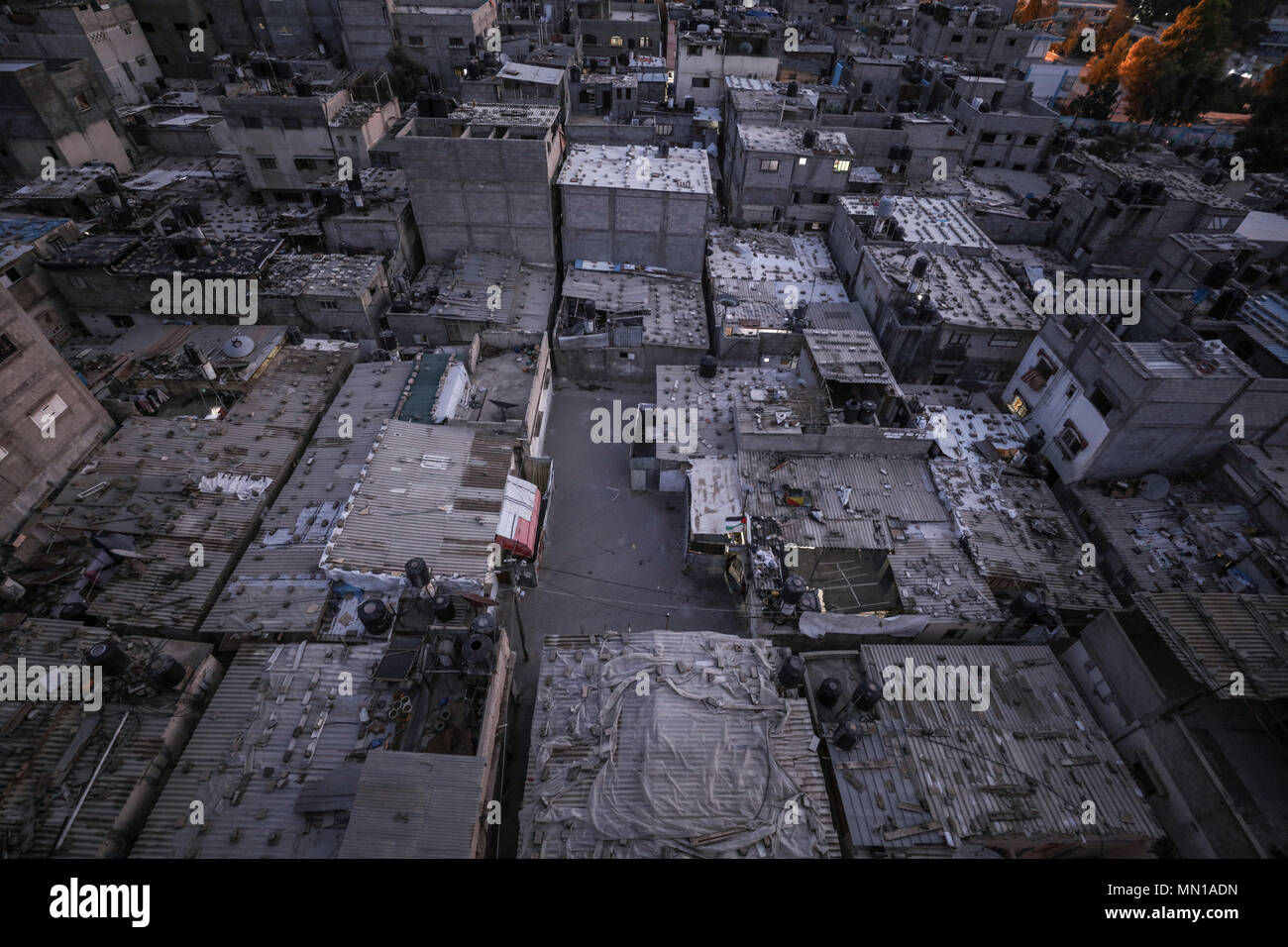 Palestinian jabalia refugee camp hi-res stock photography and images ...