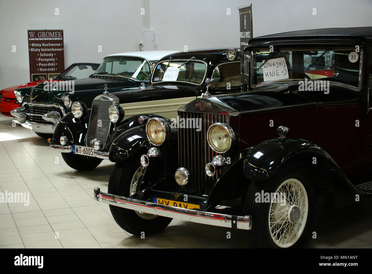 Poland, Nadarzyn, 13nd May 2018: Oldtimer Show hosts at PTAK Expo ...