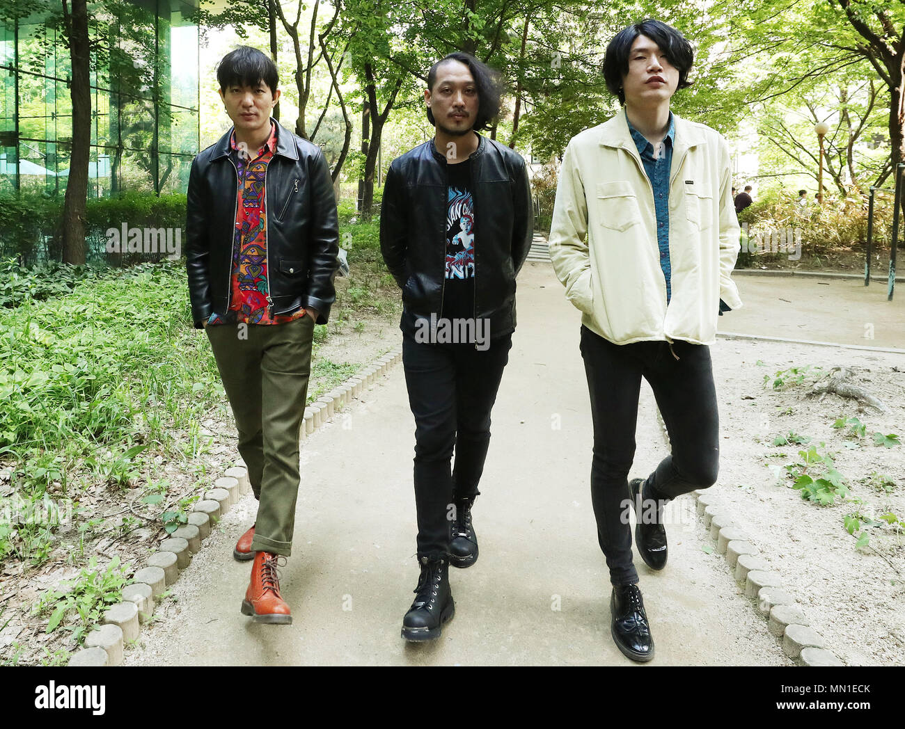 14th May, 2018. S. Korean rock band Asian Chairshot South Korean rock ...