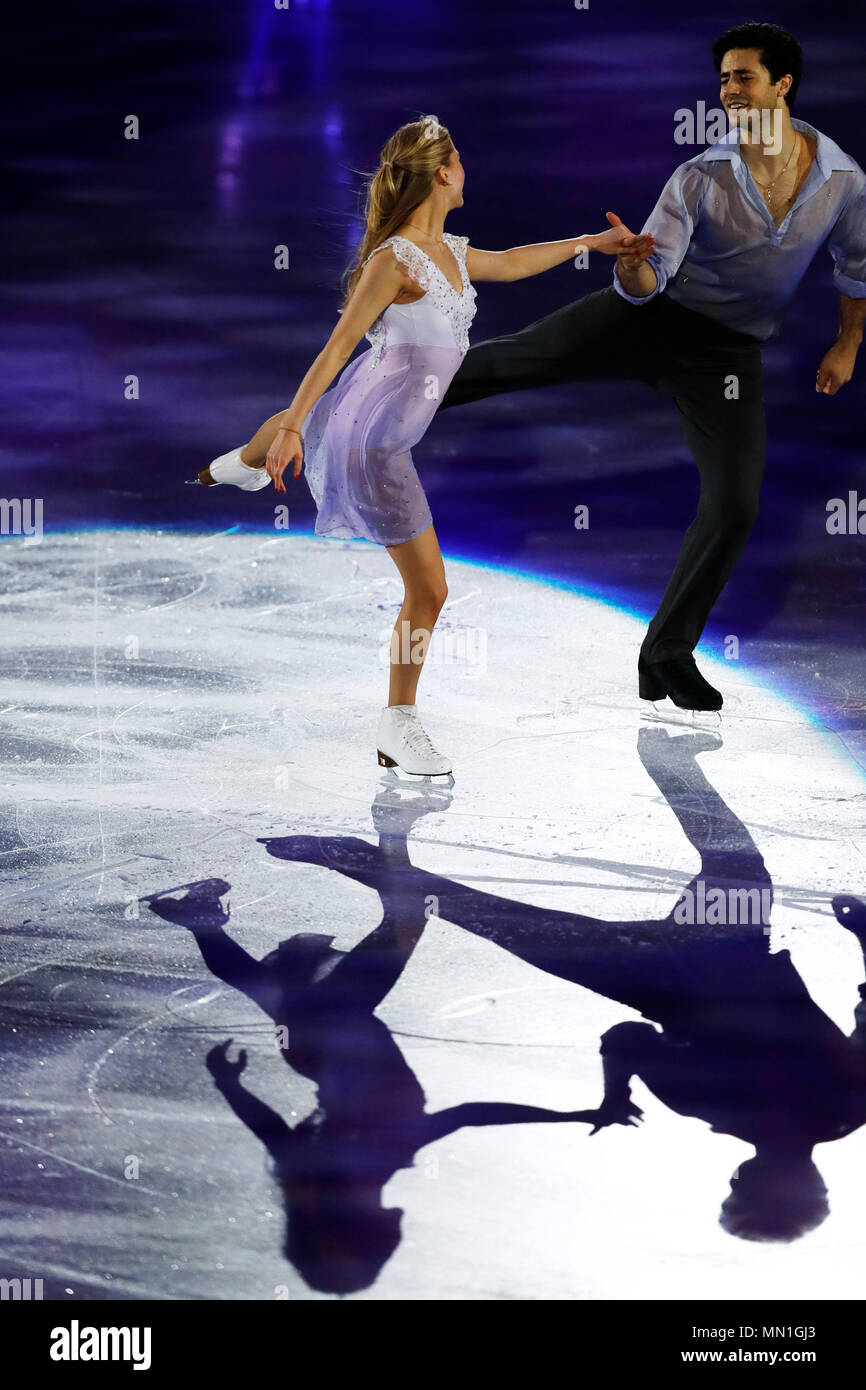 Milan, Italy. Credit: D. 25th Mar, 2018. Kaitlyn Weaver, Andrew Poje (CAN) Figure Skating : ISU ...