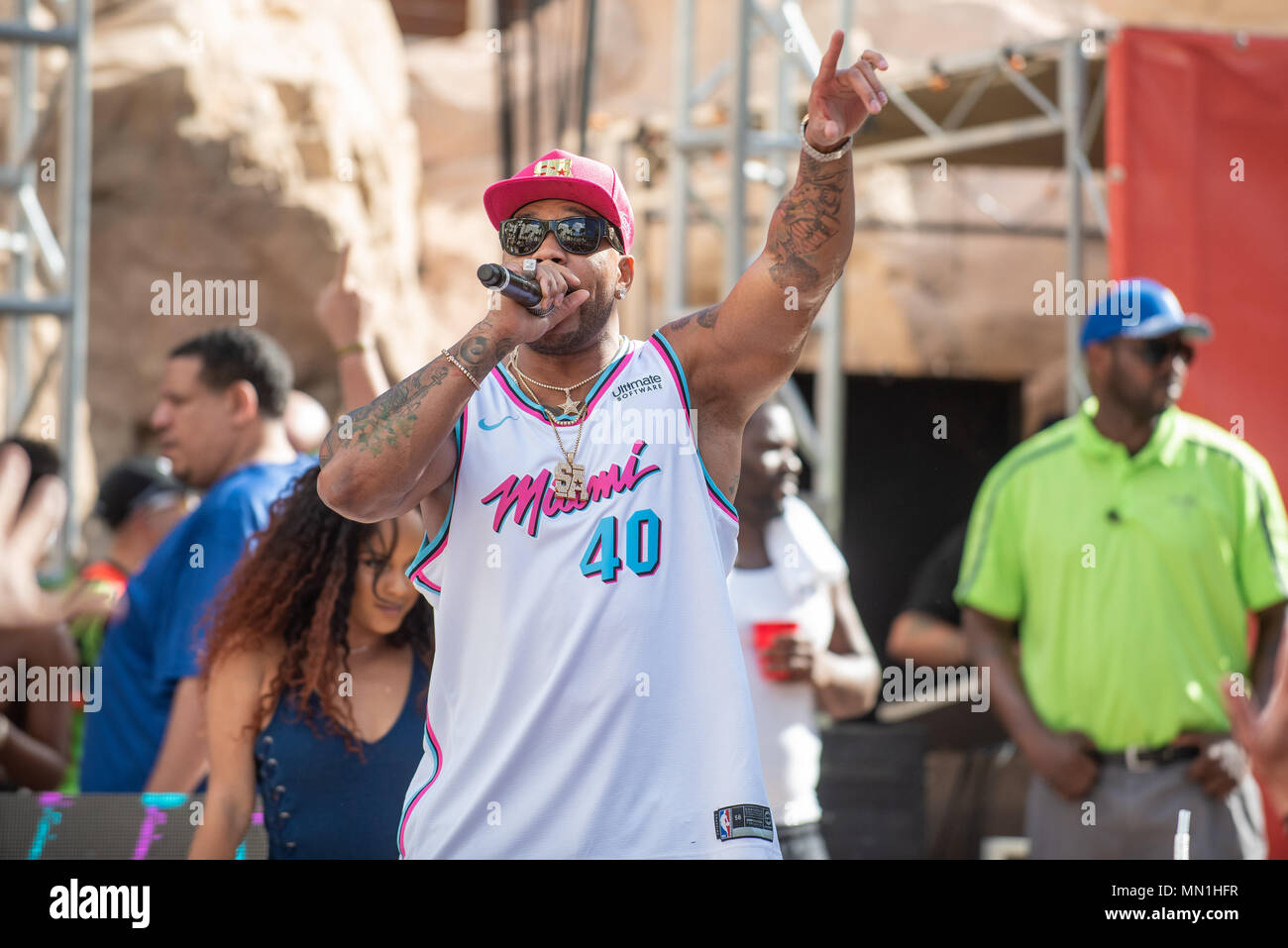Las Vegas, NV, USA. 13th May, 2018. ***HOUSE COVERAGE*** Flo Rida ...