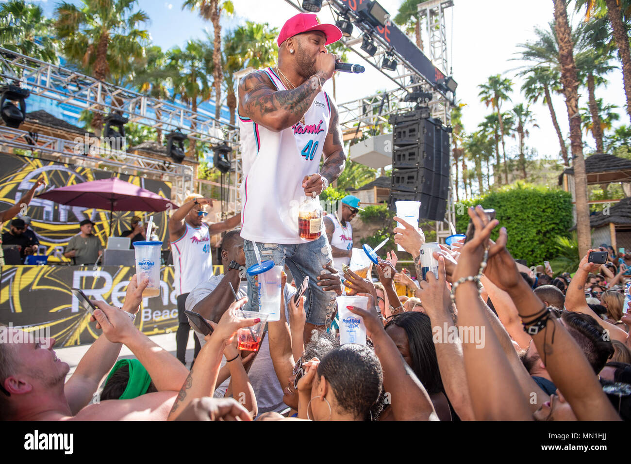 Las Vegas, NV, USA. 13th May, 2018. ***HOUSE COVERAGE*** Flo Rida ...