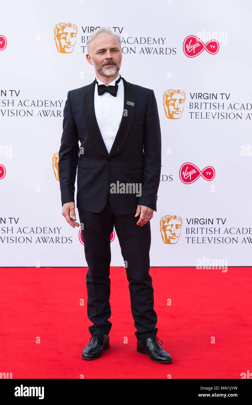London, UK. 13th May 2018. Mark Bonnar attends the Virgin TV British ...
