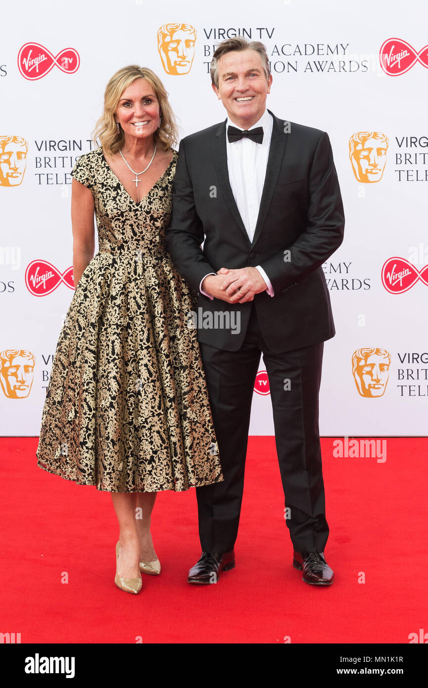 London, UK. 13th May 2018. Donna Derby and Bradley Walsh attend the ...
