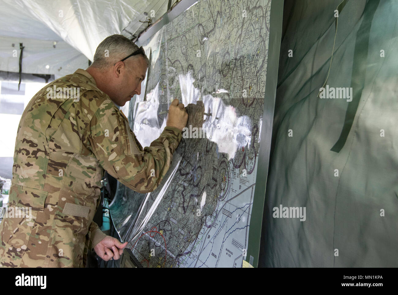 U.S. Army CW3 Colin Brantz, rotary wing aviator, Detachment 1, Golf ...