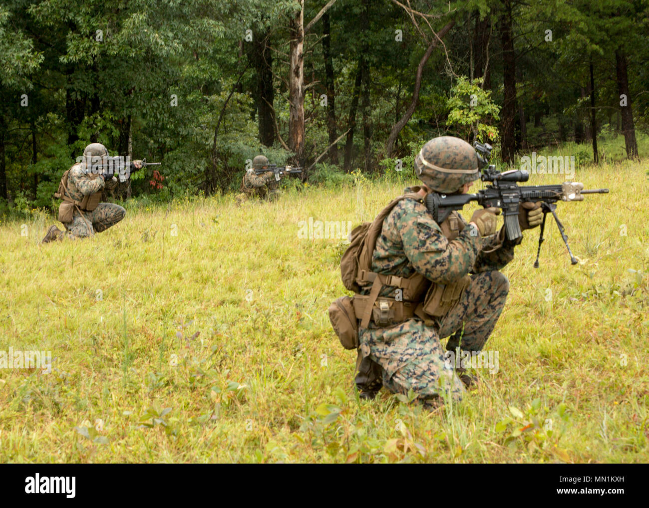 U.S. Marines with 3rd Battalion, 2nd Marine Regiment, 2nd Marine ...