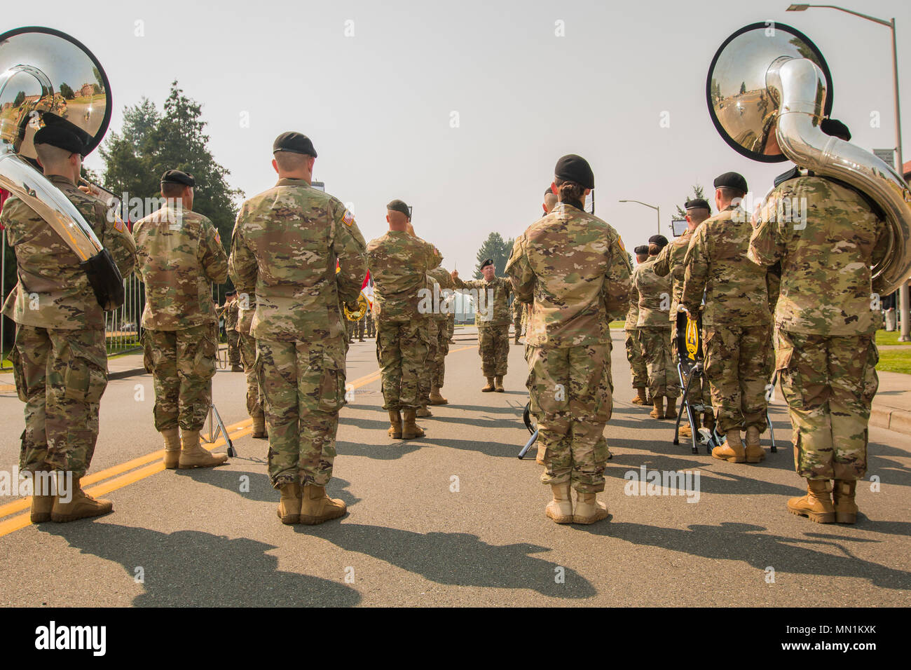 The I Corps Band, the heartbeat of America’s Corps, provides music ...