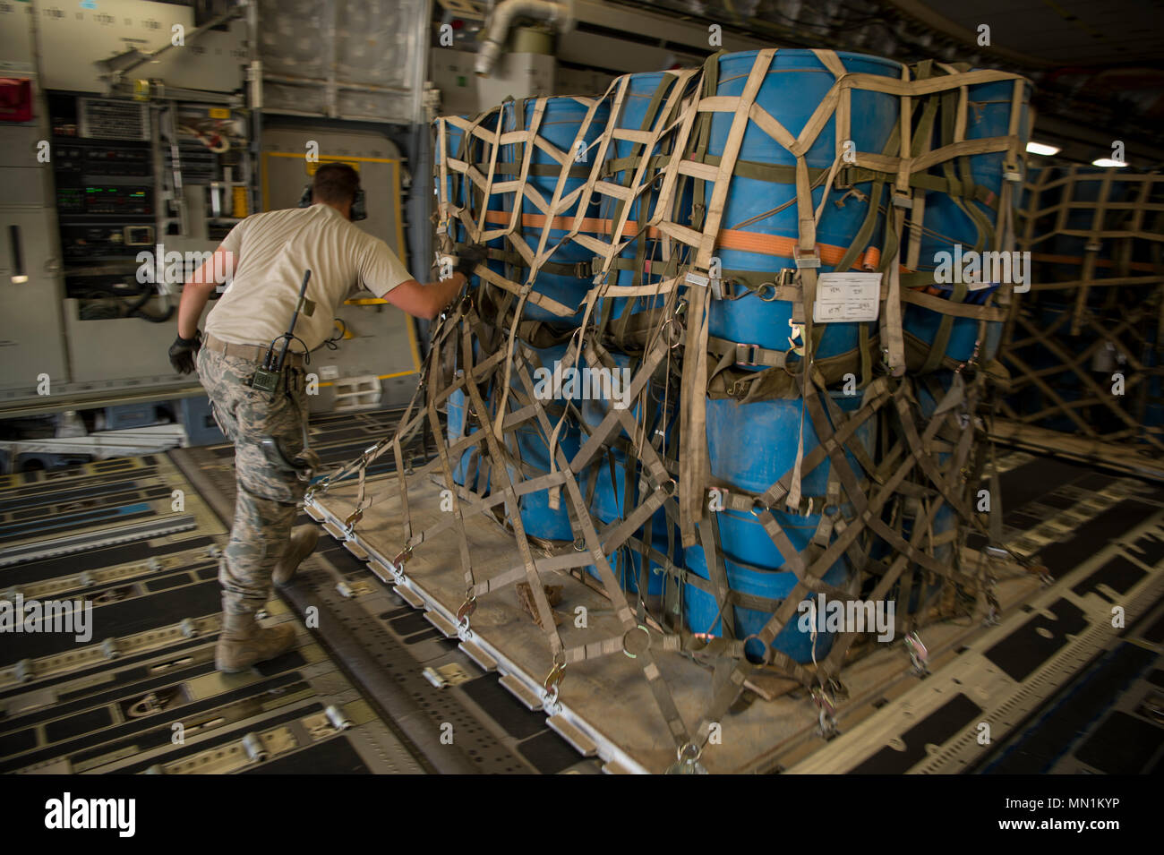 Air Force Aerial Port Airman High Resolution Stock Photography and ...
