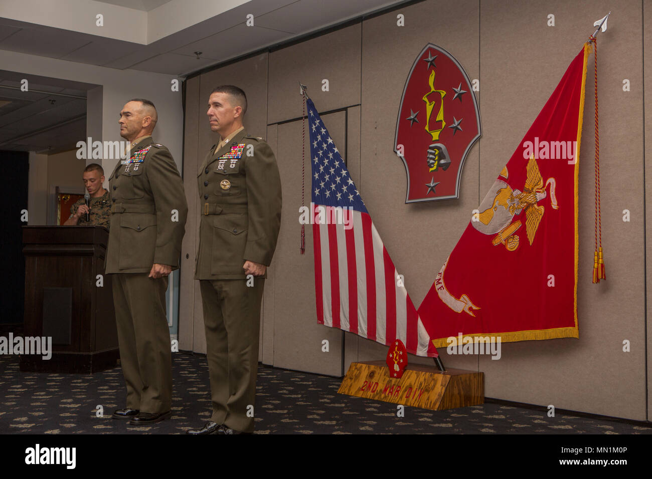 U.S. Marine Corps Maj. Gen. John K. Love, commanding general, 2nd ...