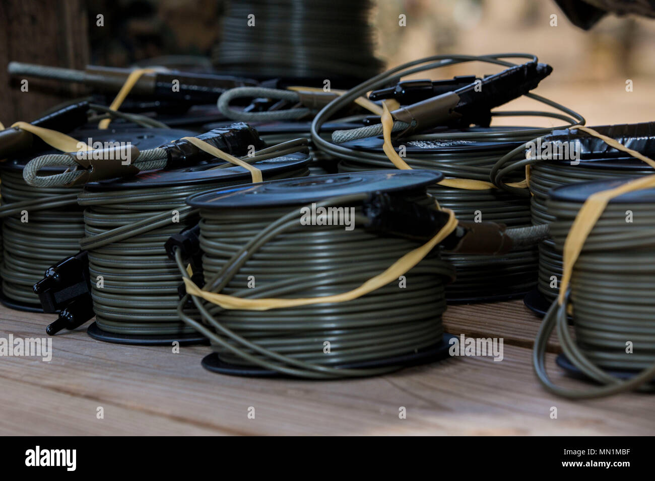 CAMP GRAYLING, Mich. – U.S. Marines with 4th Combat Engineer Battalion ...