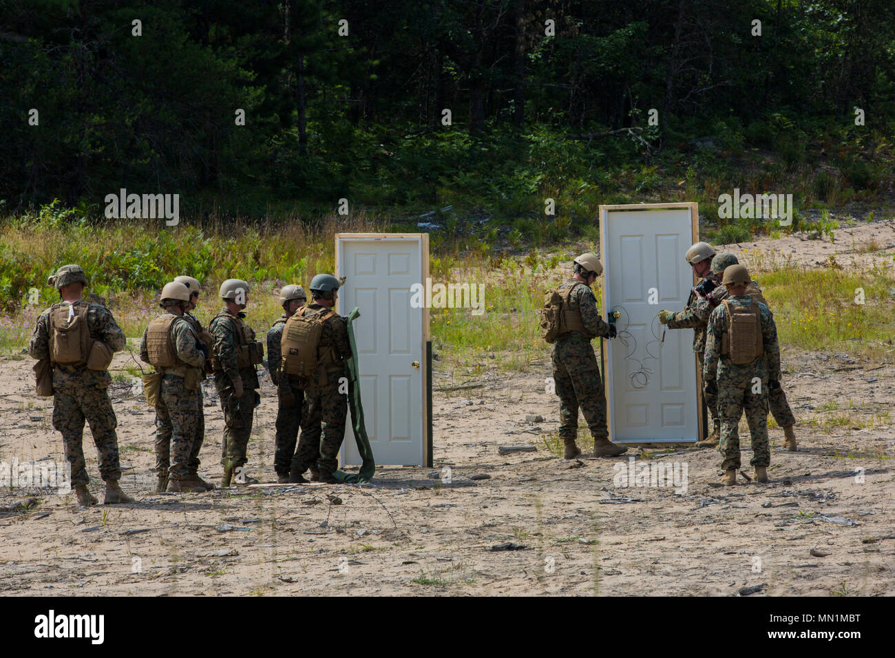 CAMP GRAYLING, Mich. – U.S. Marines with 4th Marine Division, Marine ...