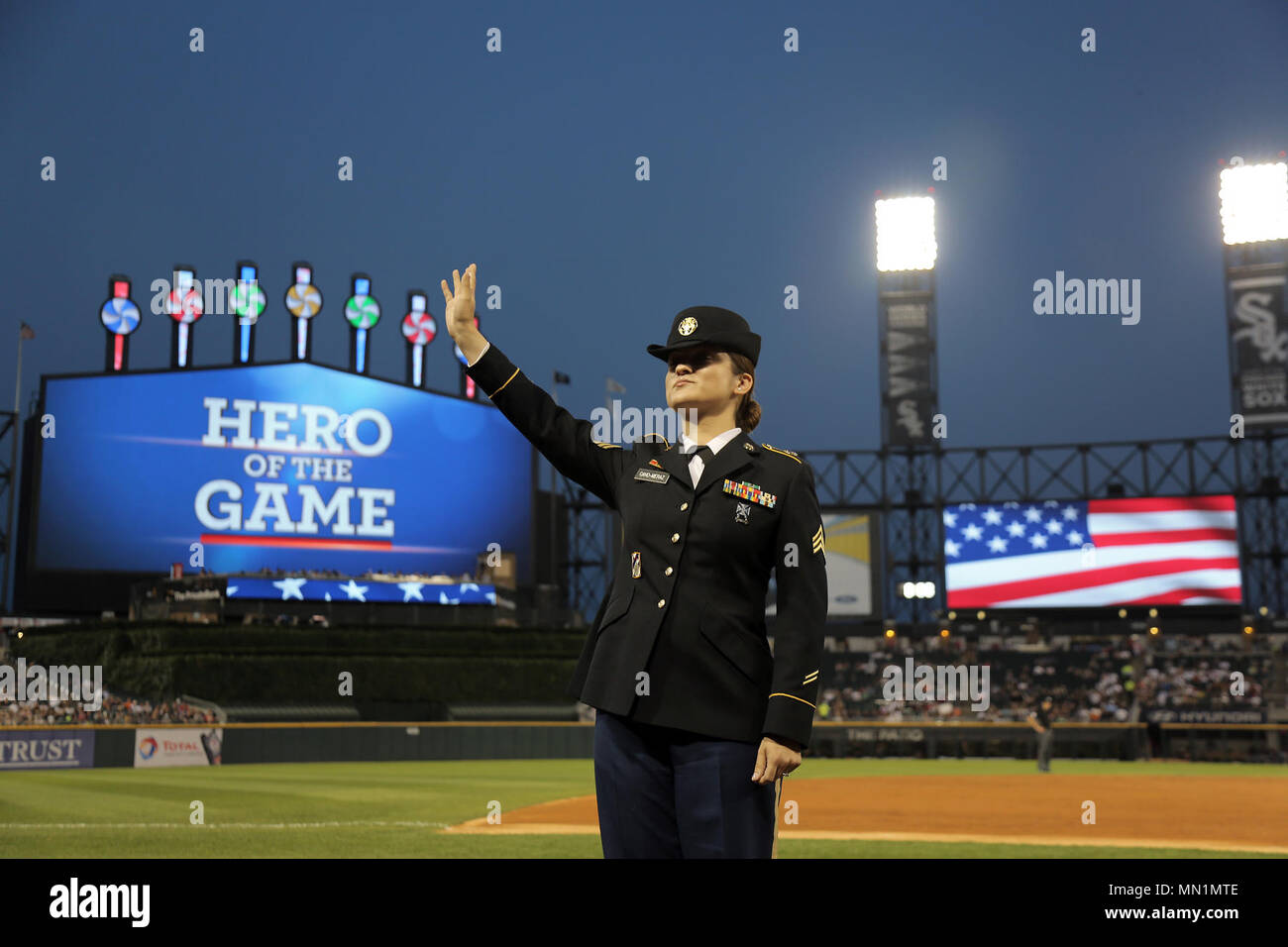 Sgt. Maribel Cano-Meraz, assigned to the 85th Support Command ...
