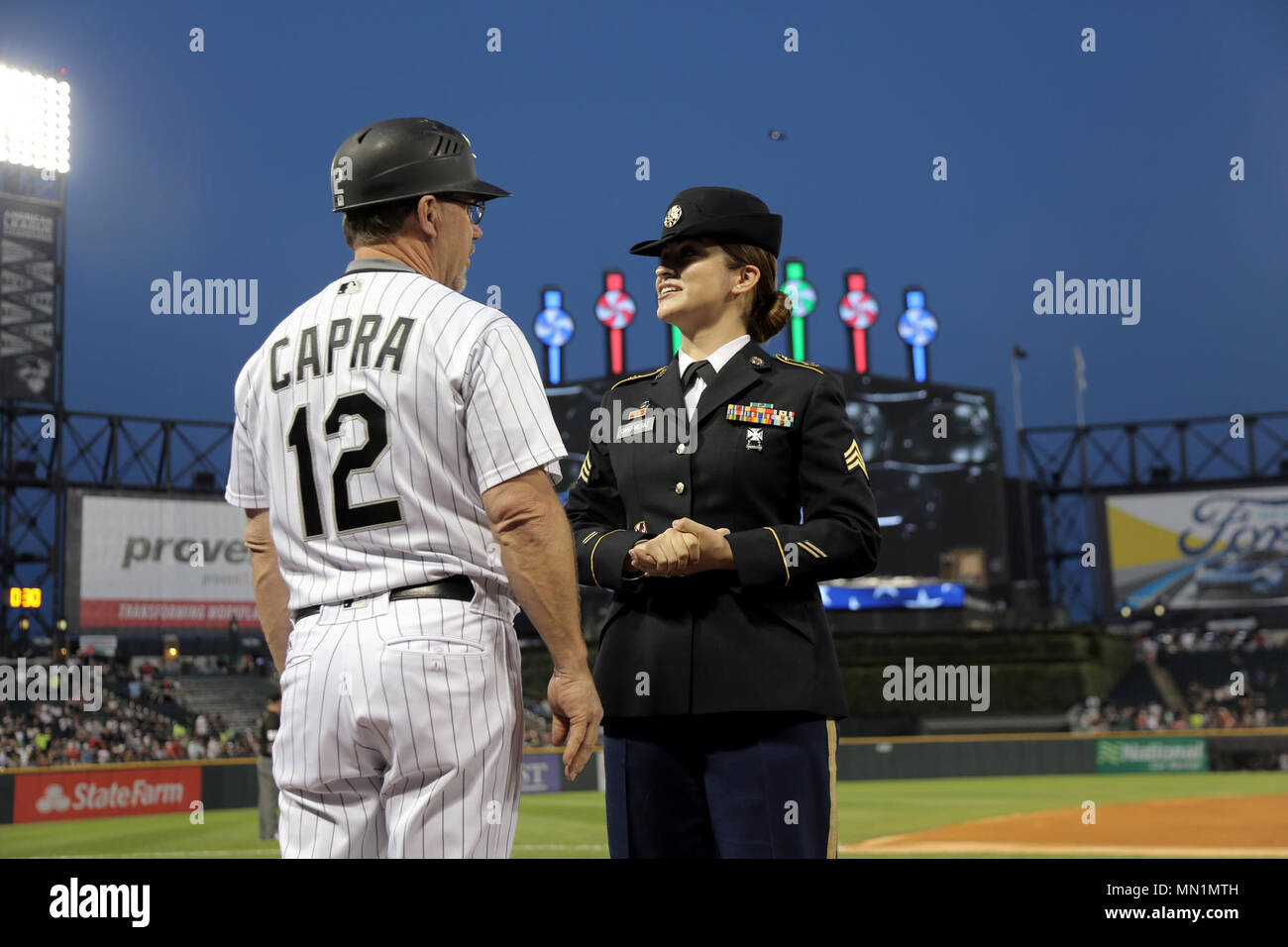 Sgt. Maribel Cano-Meraz, assigned to the 85th Support Command ...