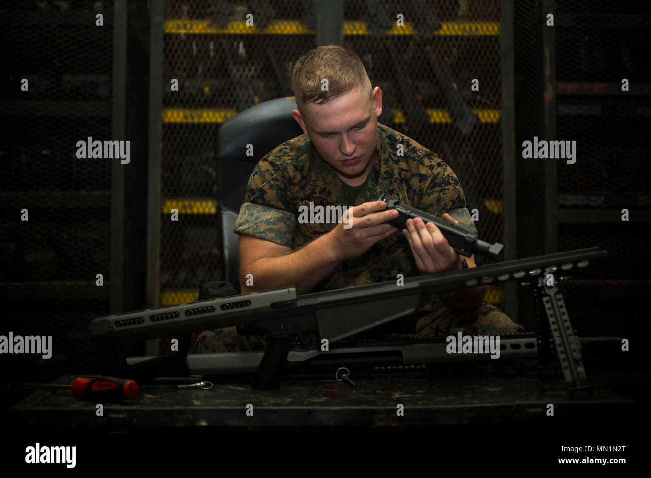 United States Marine Corps small arms technician is a military ...