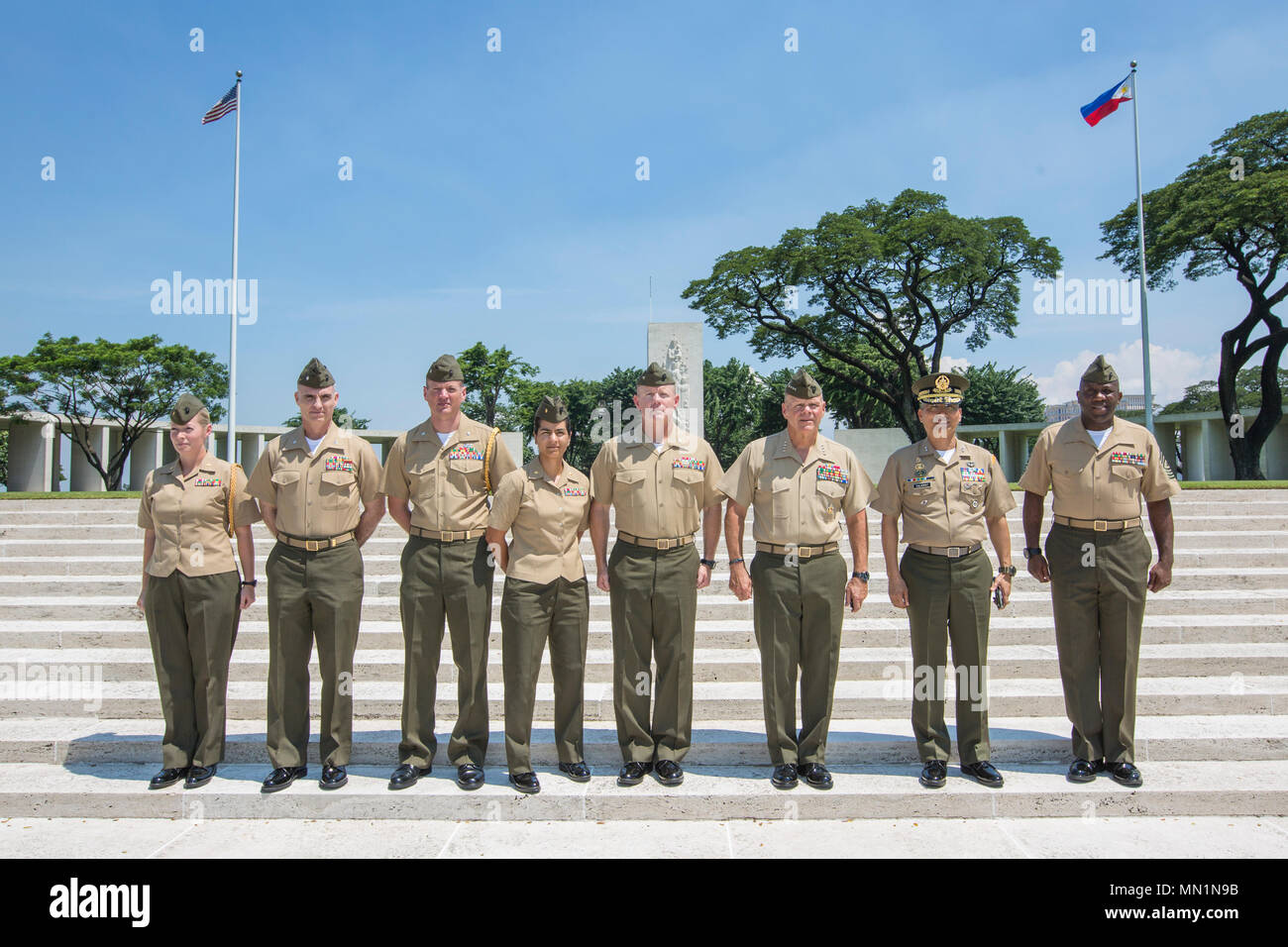Commandant of the Marine Corps Robert B. Neller and Commandant of the ...