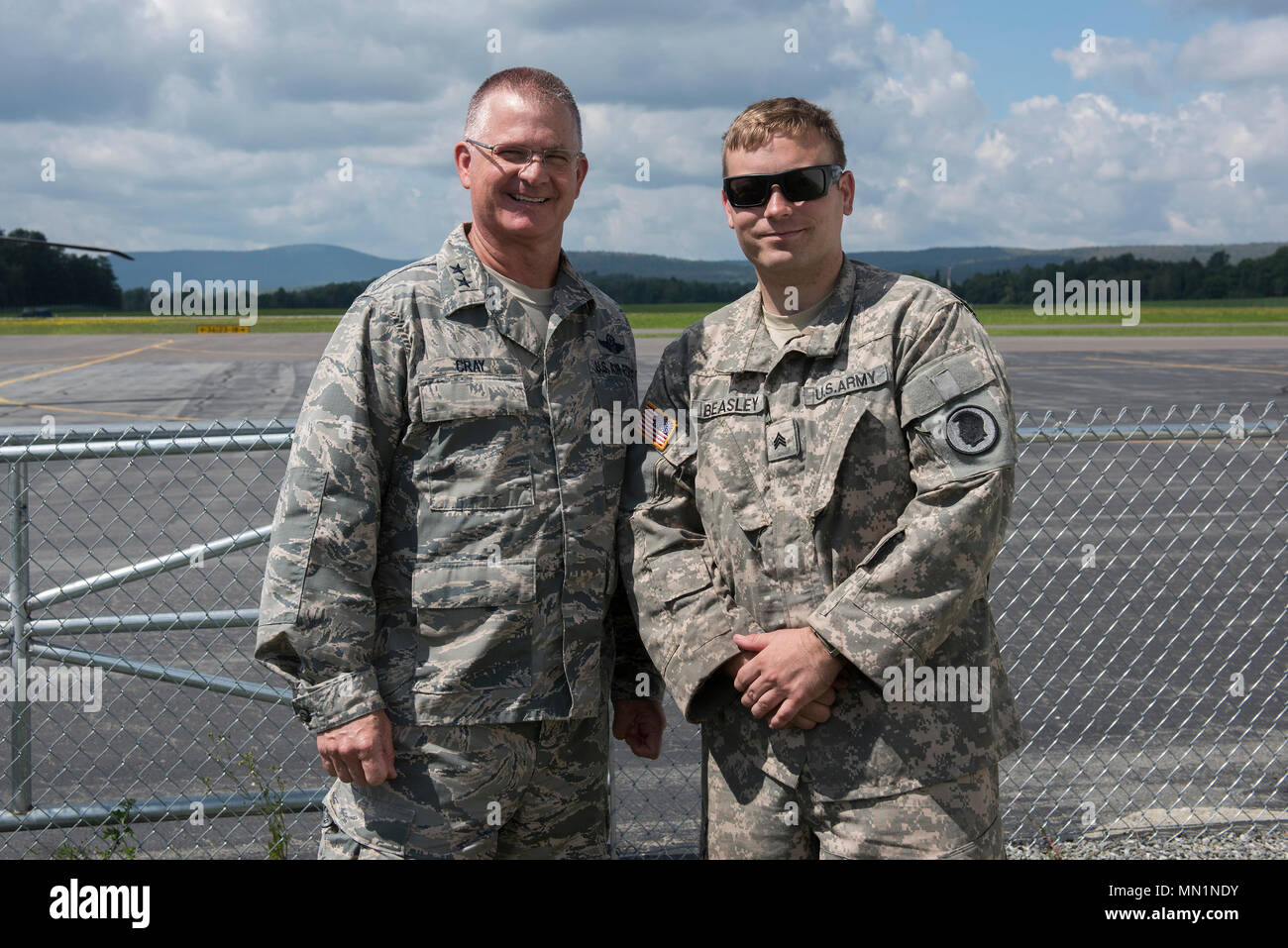 U.S. Air Force Maj. Gen. Steven Cray, adjutant general, Vermont ...