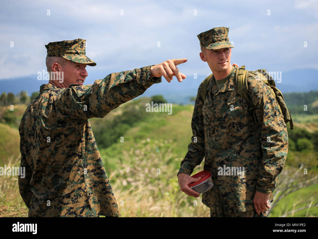 U.S. Marine Corps Maj. Gen. Eric M. Smith, commanding general of 1st ...