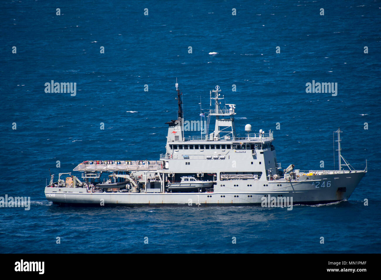 170808-N-WF272-508 CORAL SEA (Aug. 8, 2017) The Royal Australian Navy ...