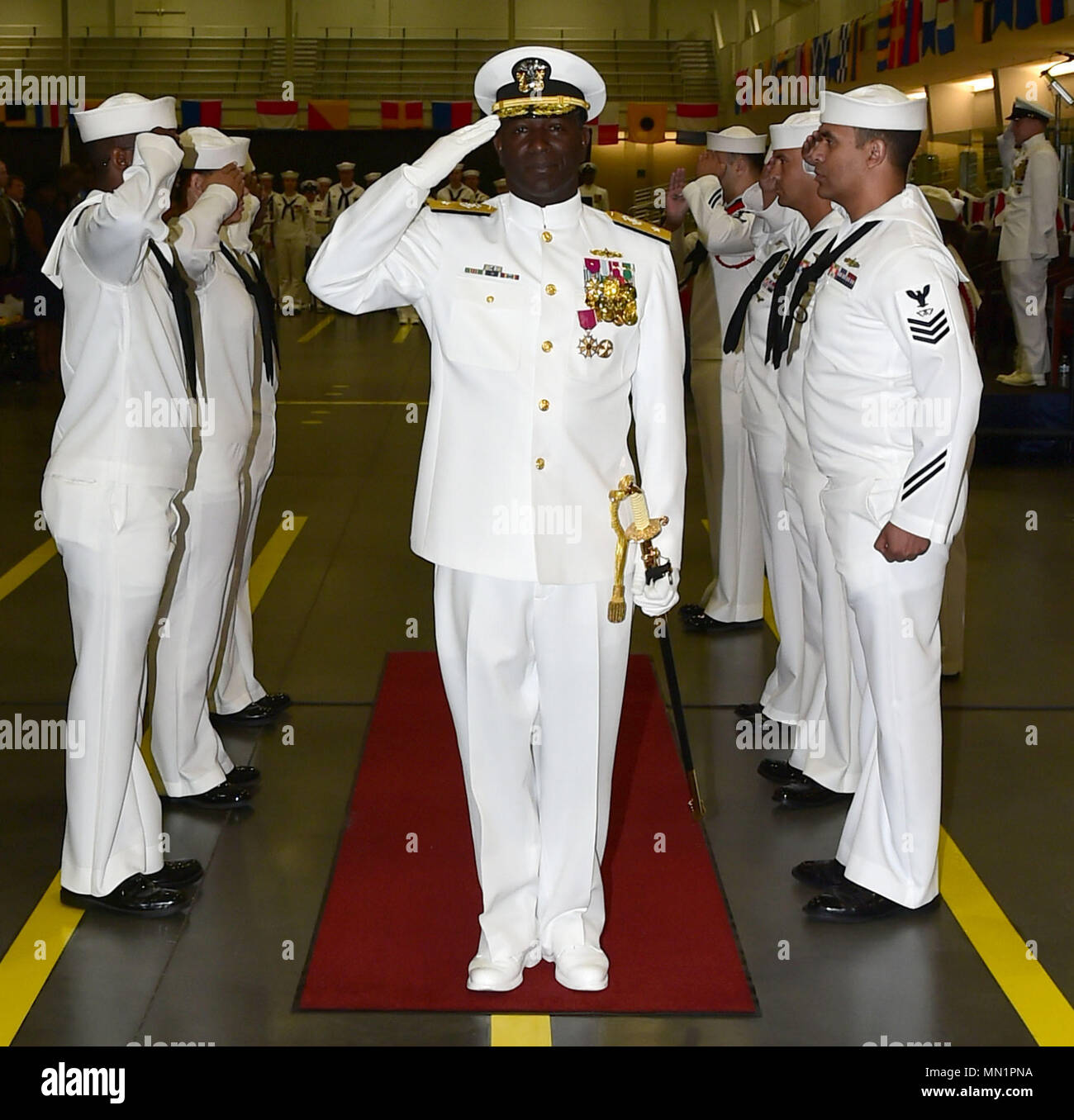 On August 9, 2017, a Change of Command ceremony was held at Naval ...