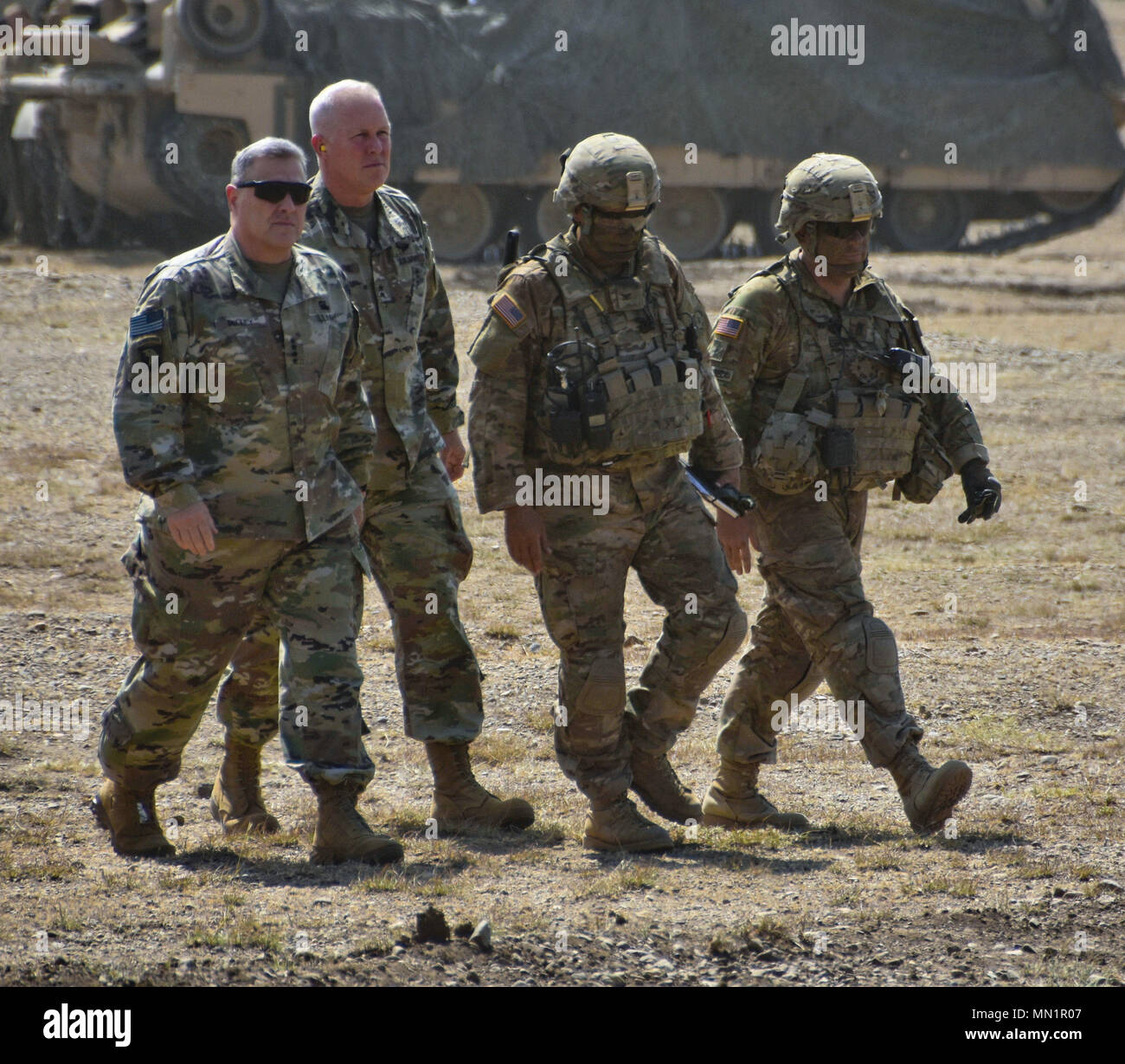 From left to right, Gen. Mark Milley, U.S. Army Chief of Staff, Maj ...