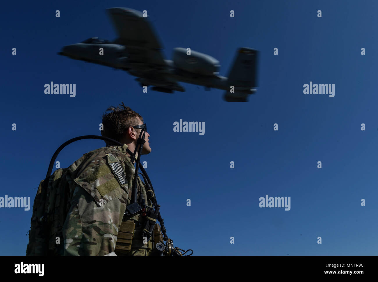 An A-10 Thunderbolt II with Marlyand Air National Guard's 104th Fighter ...