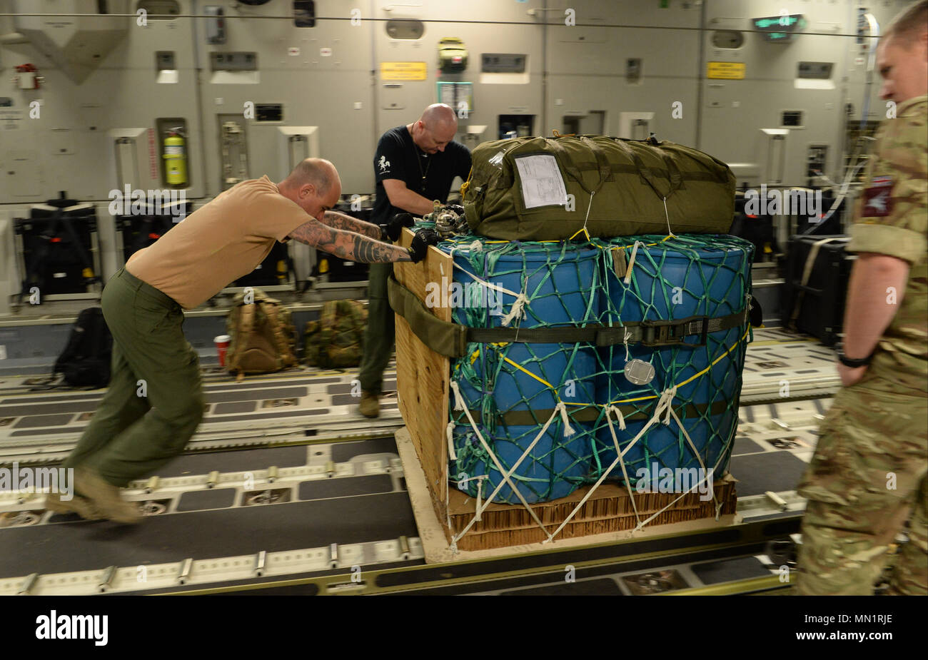 Royal Australian Air Force Sgt. Cameron Espley, left and WOFF David ...