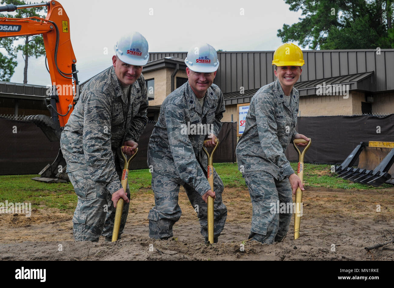 The 39th Information Operations Squadron held a groundbreaking ceremony ...