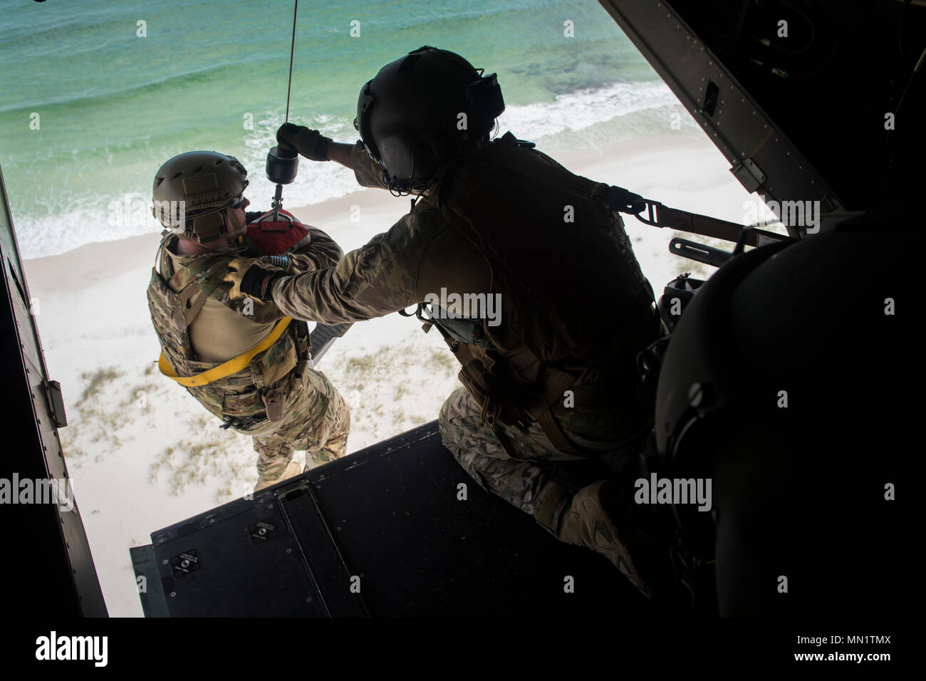 Aircrew with the 8th Special Operations Squadron conduct a training ...