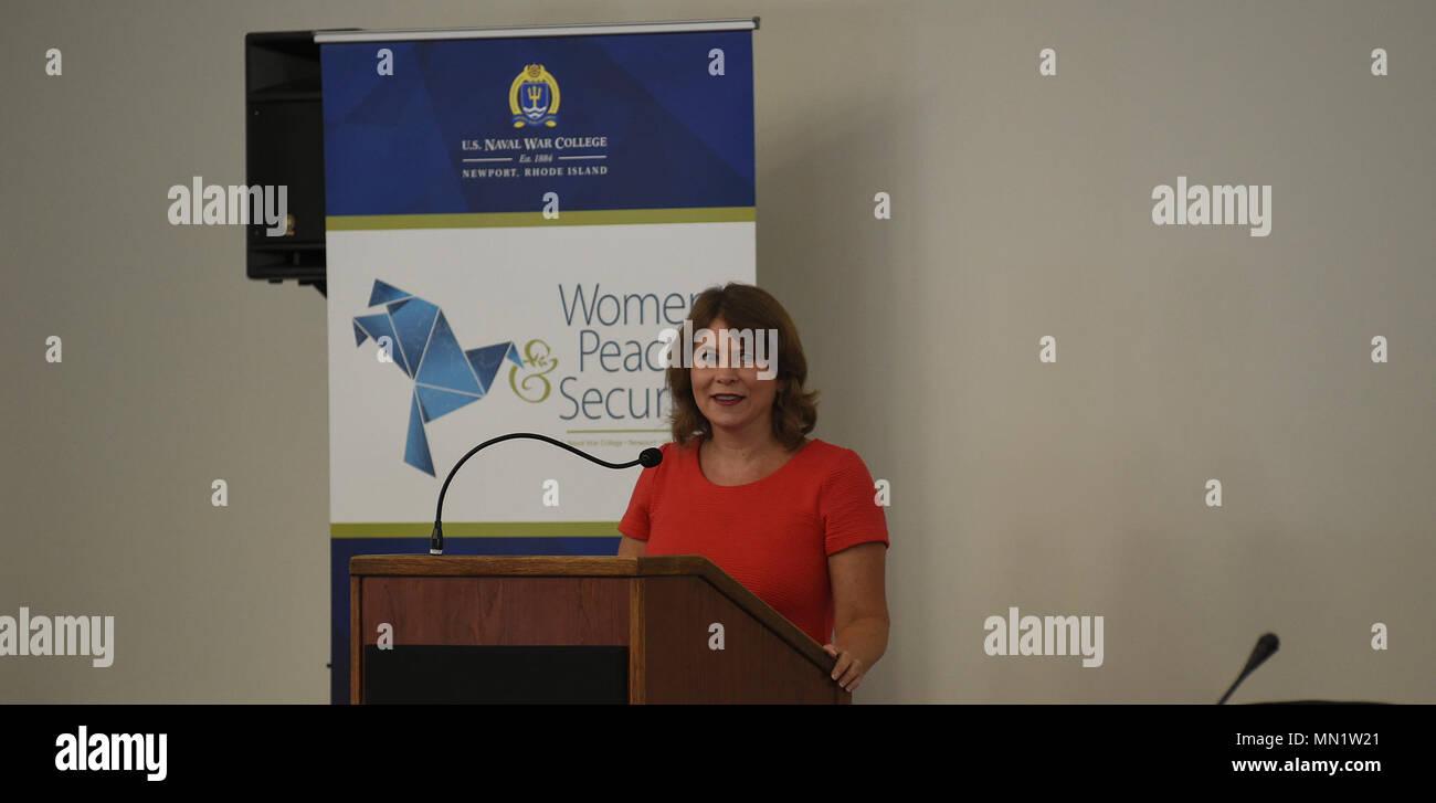 170810-N-RX668-055 NEWPORT, R.I. (Aug. 10, 2017) Rosa Brooks, professor ...
