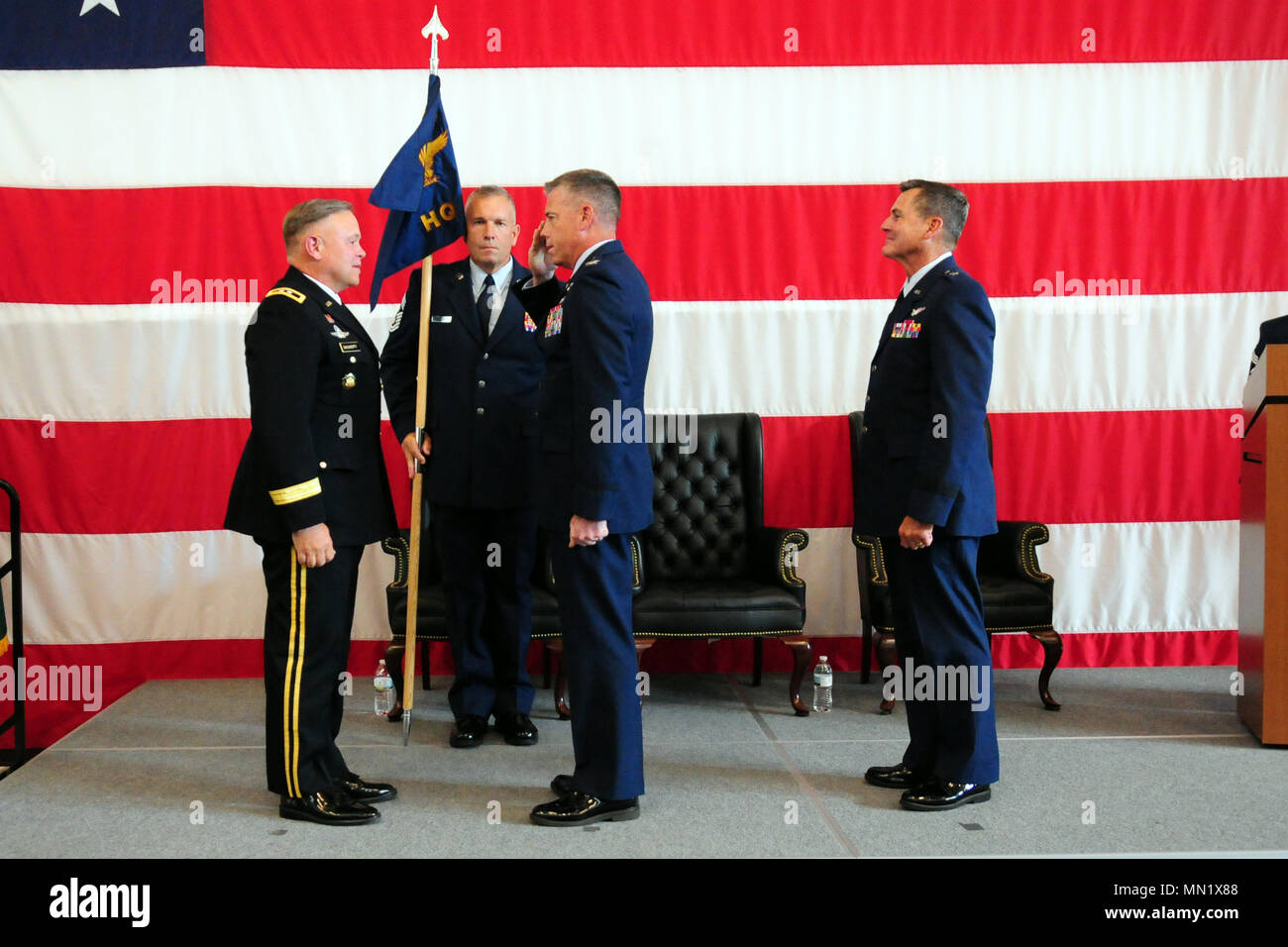 Col. Jeremy Horn, incoming commander of the Washington Air National ...